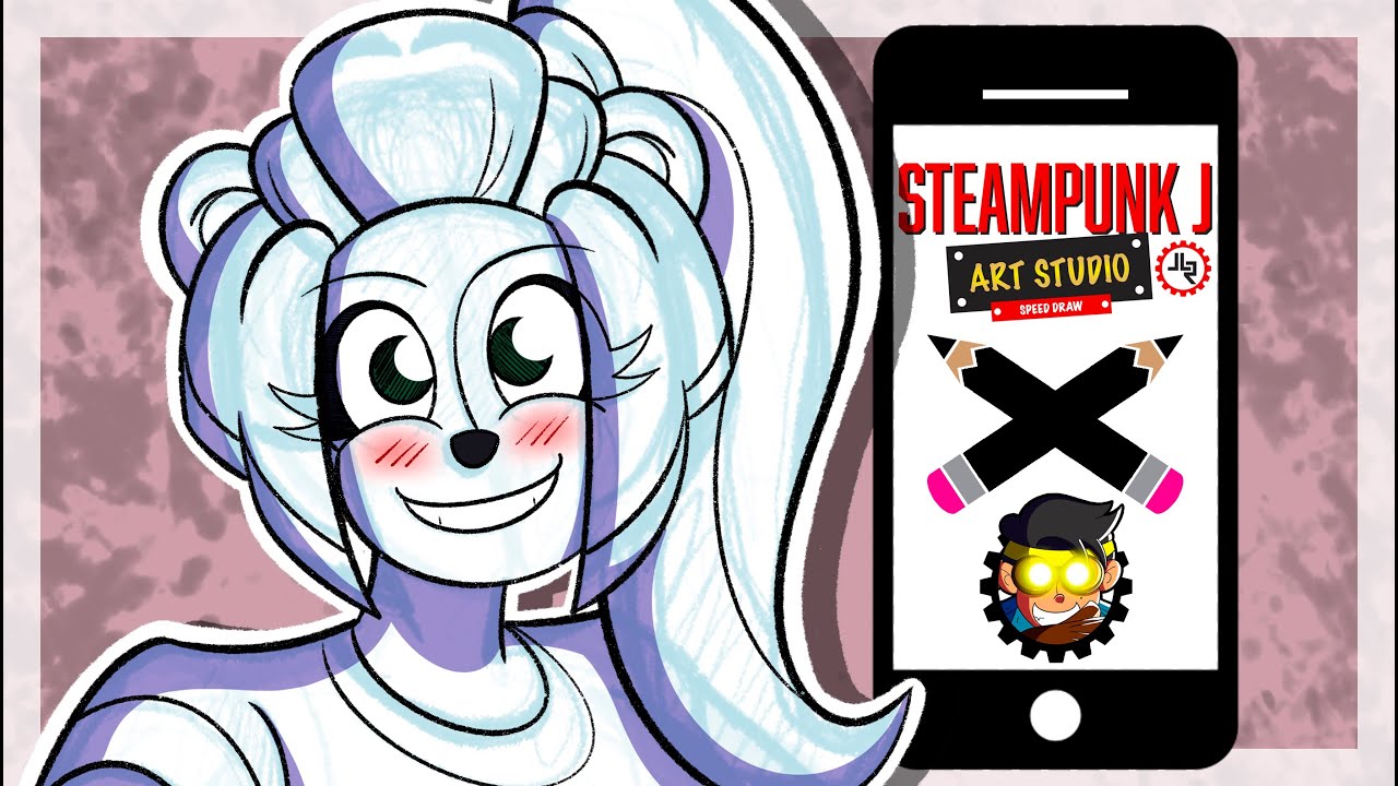 Rivet Sketches - 90’s Girl 2 | Steampunk J - YouTube