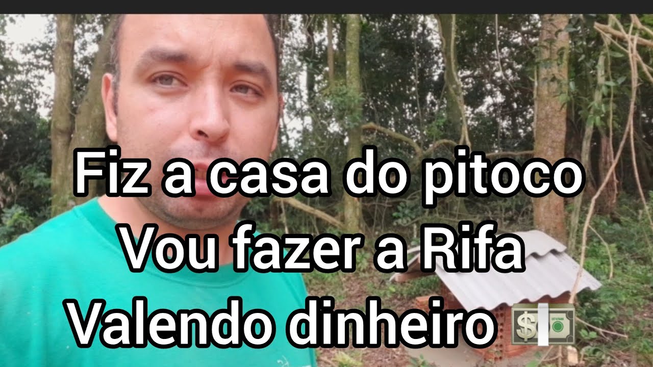 Na Lida No Rancho,,fiz a casa do pitoco - YouTube