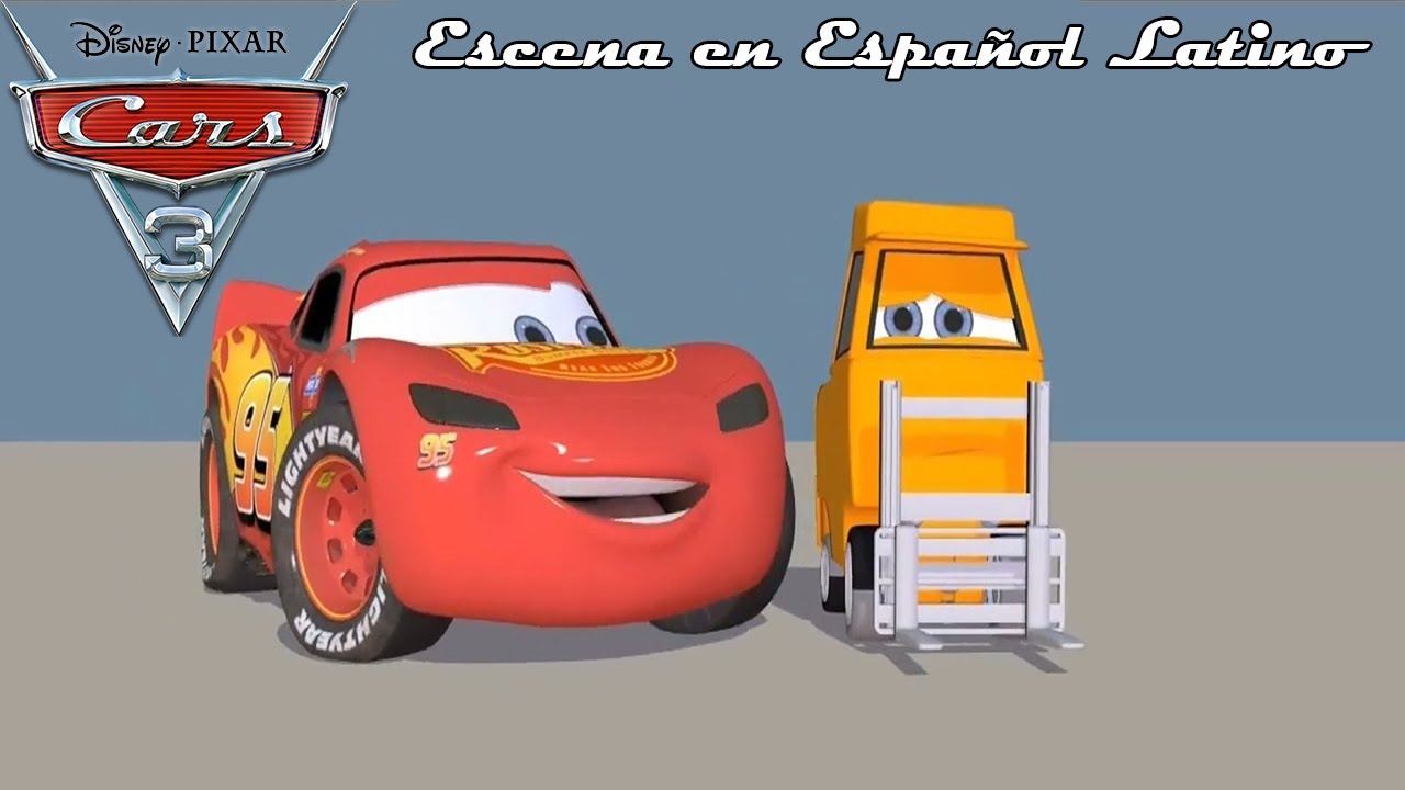 Cars 3 - Rayo McQueen platicando con un Pitty (Español Latino) Proceso ...