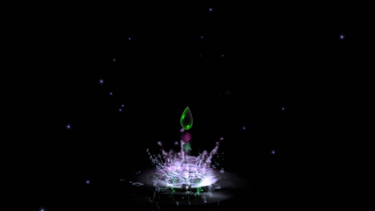 Water drop splash slow motion - Free stock footage to download - YouTube