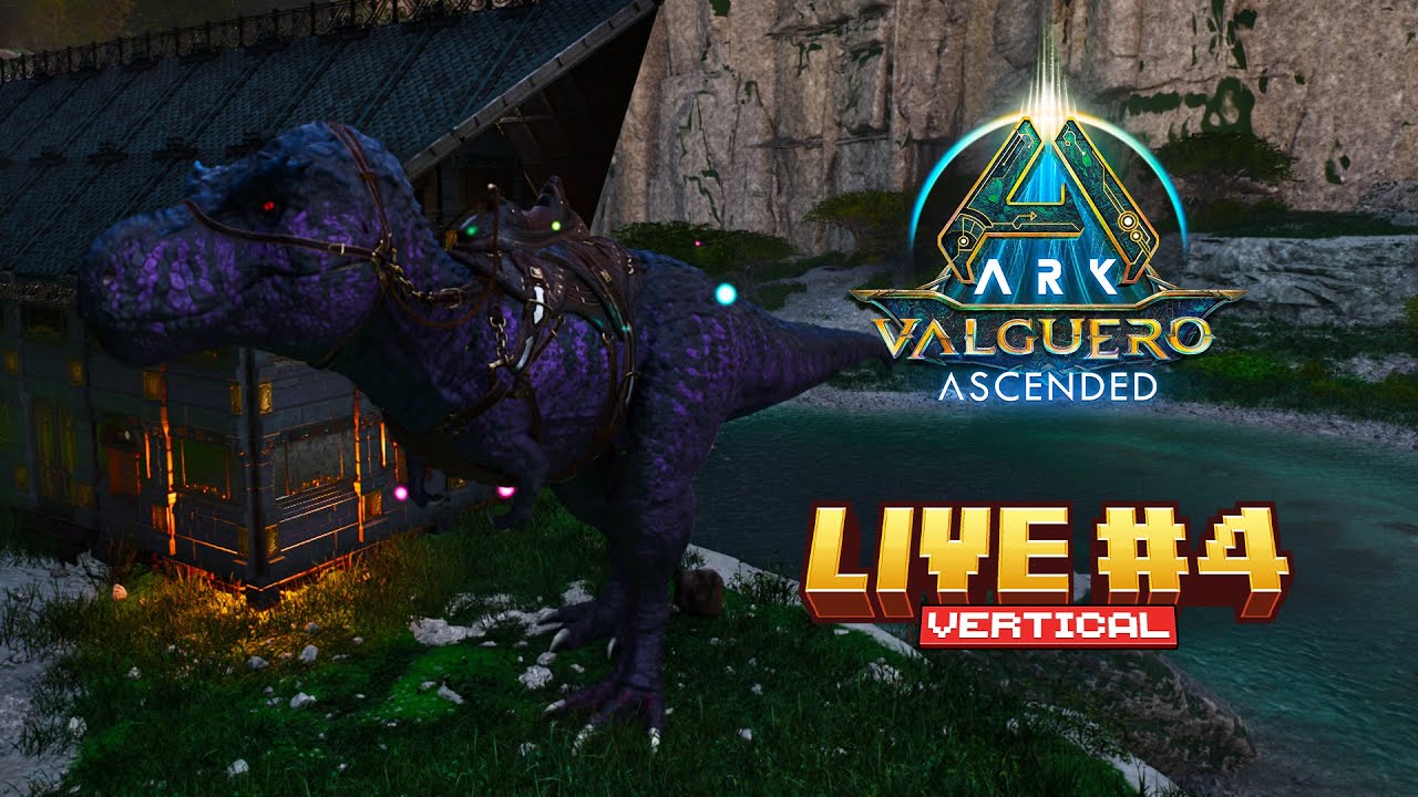 🔴Un Shiny Legacy Tyrannosaurus REX Level 216 ! - ARK Valguero Ascended ...