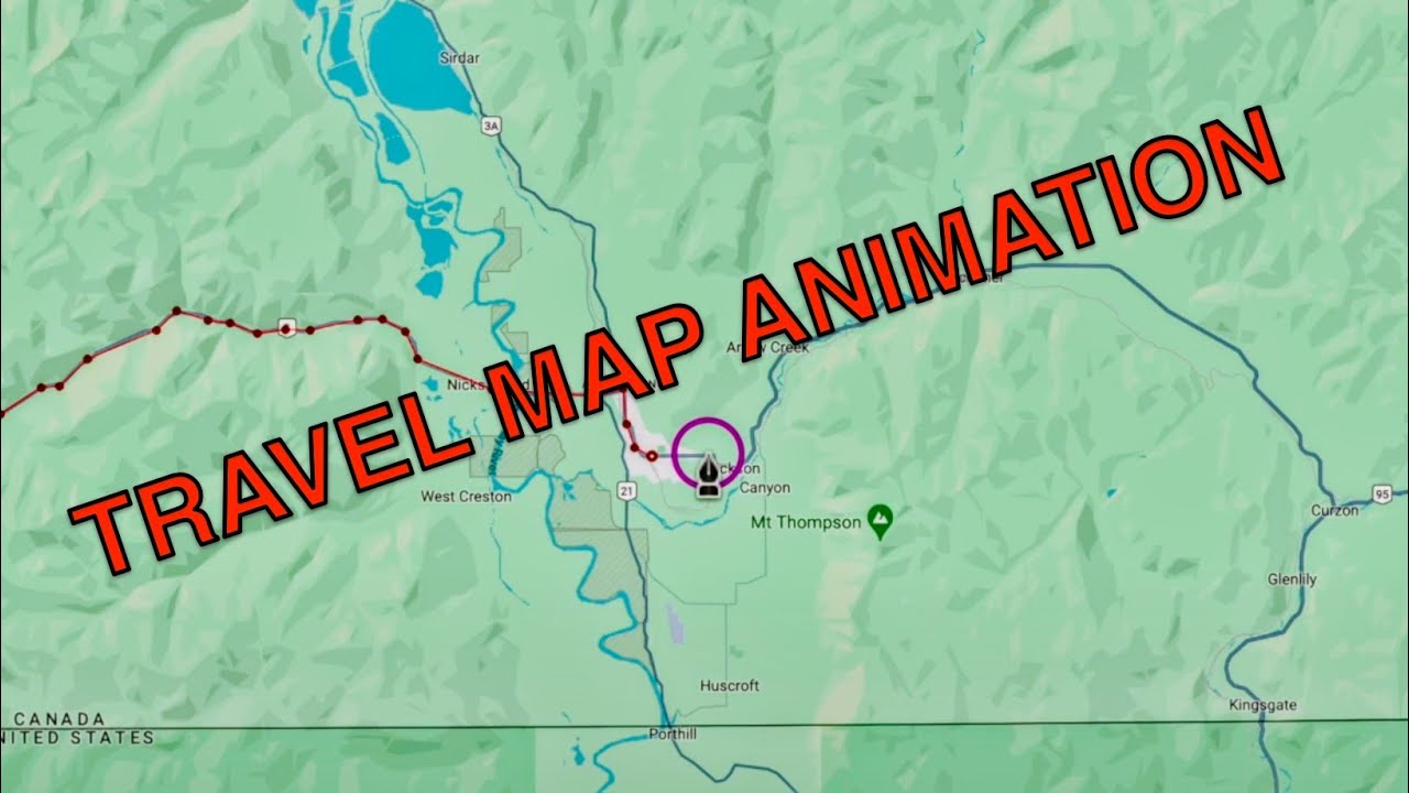 Animated Map in four minutes - YouTube