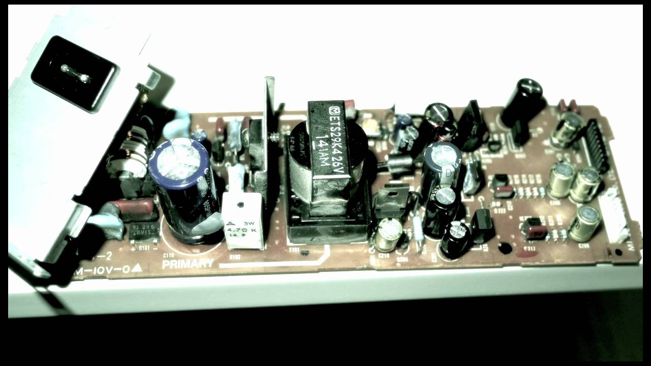 Sony Vcr Repair Power On Tape Loading Fail Display Flickers Or Blinks Youtube