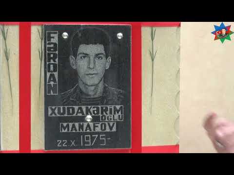 MÜBARİZLƏR CƏMİYYƏTİ TƏQDİM EDİR BİLƏSUVAR ŞƏHİDİ MANAFOV FƏRİQAN XUDAKƏRİM OĞLU