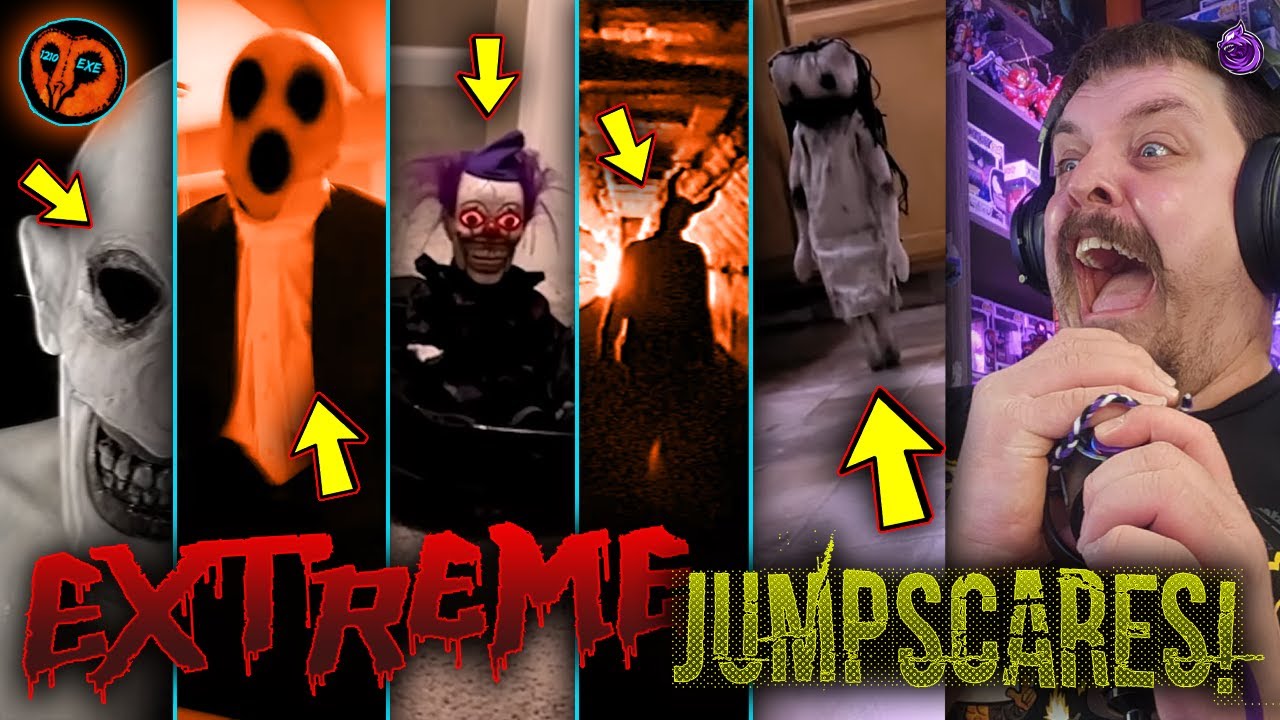 Can You Survive 30 Minutes of INSANE Jump Scares? | REACTION (WARNING ...