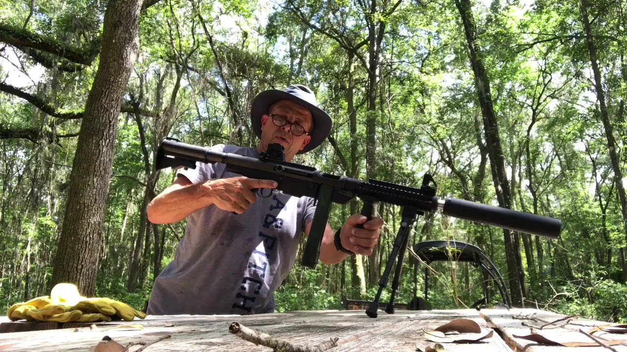 Stemple 76/45 SMG Sub-Machine Gun - YouTube