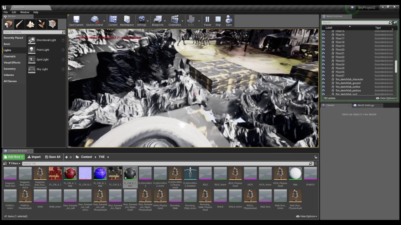 UNREAL ENGİNE 4 ANİMATİONS AND RİG İN MY GAME - YouTube