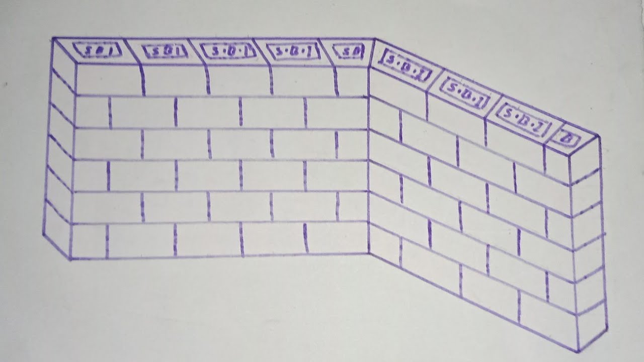 Wall drawing art easy - YouTube