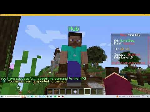 ATERNOS NPC KULLANIMI(CİTİZENS,COMMANDNPC)!!! - YouTube