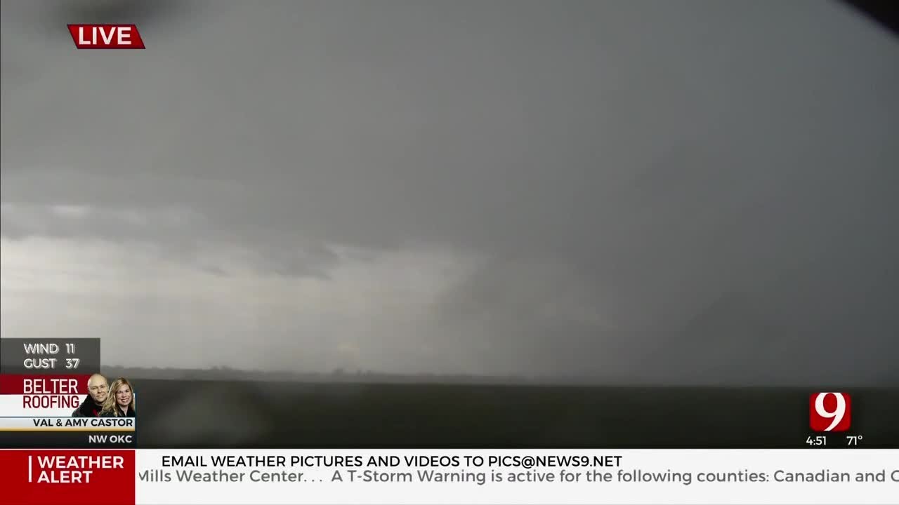 60 MPH Wind Gusts, Tennis Ball Hail - YouTube