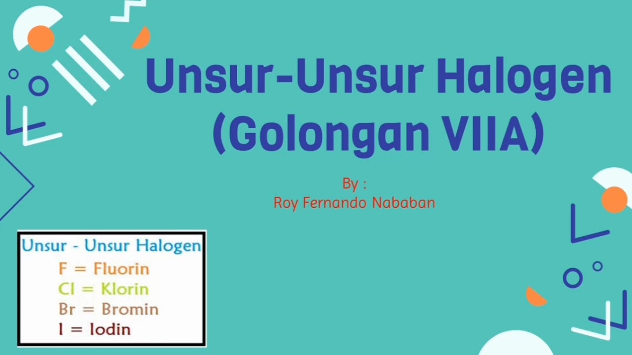 Unsur Halogen (Golongan VIIA) - YouTube