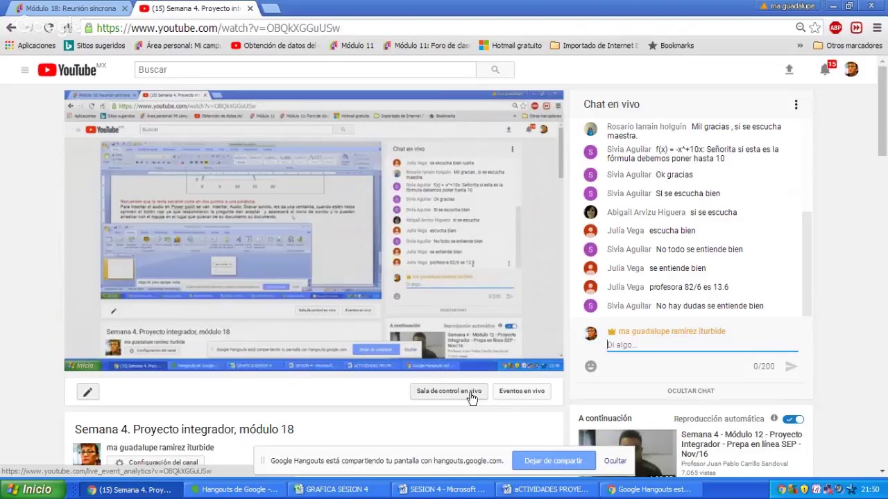 Semana 4. Proyecto integrador, módulo 18 - YouTube