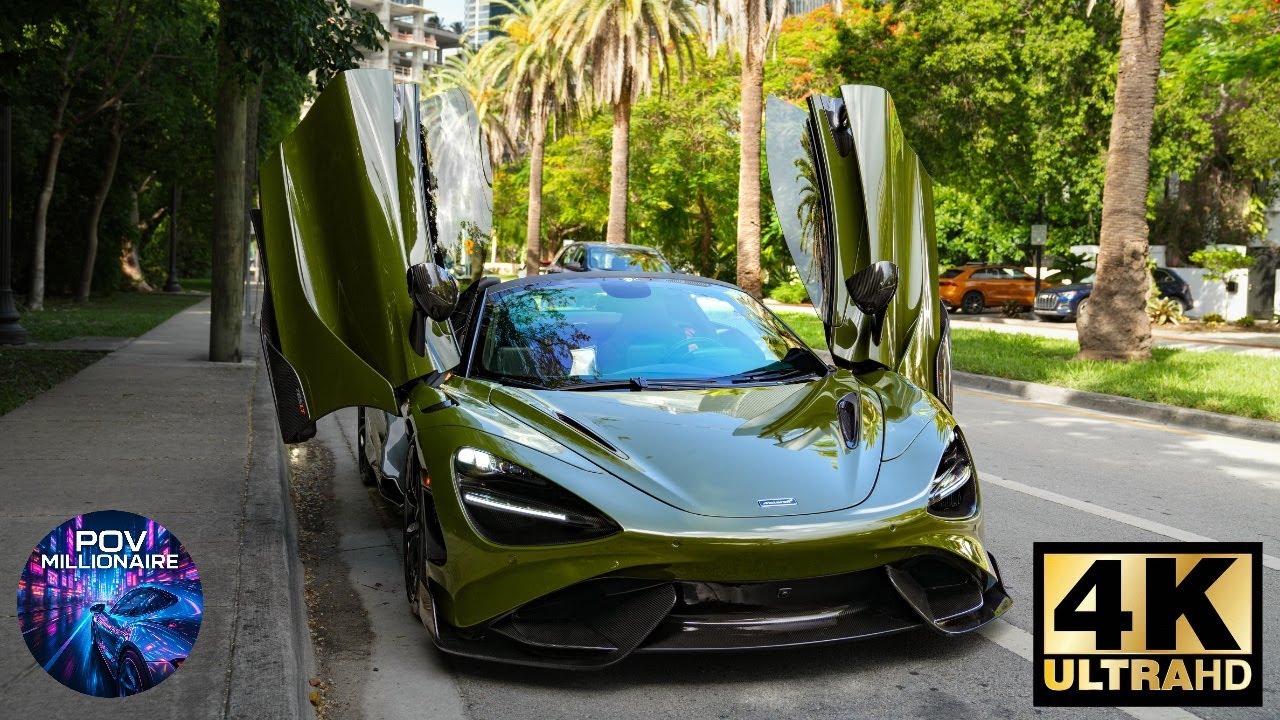 Driving A Super Car In Miami - YouTube