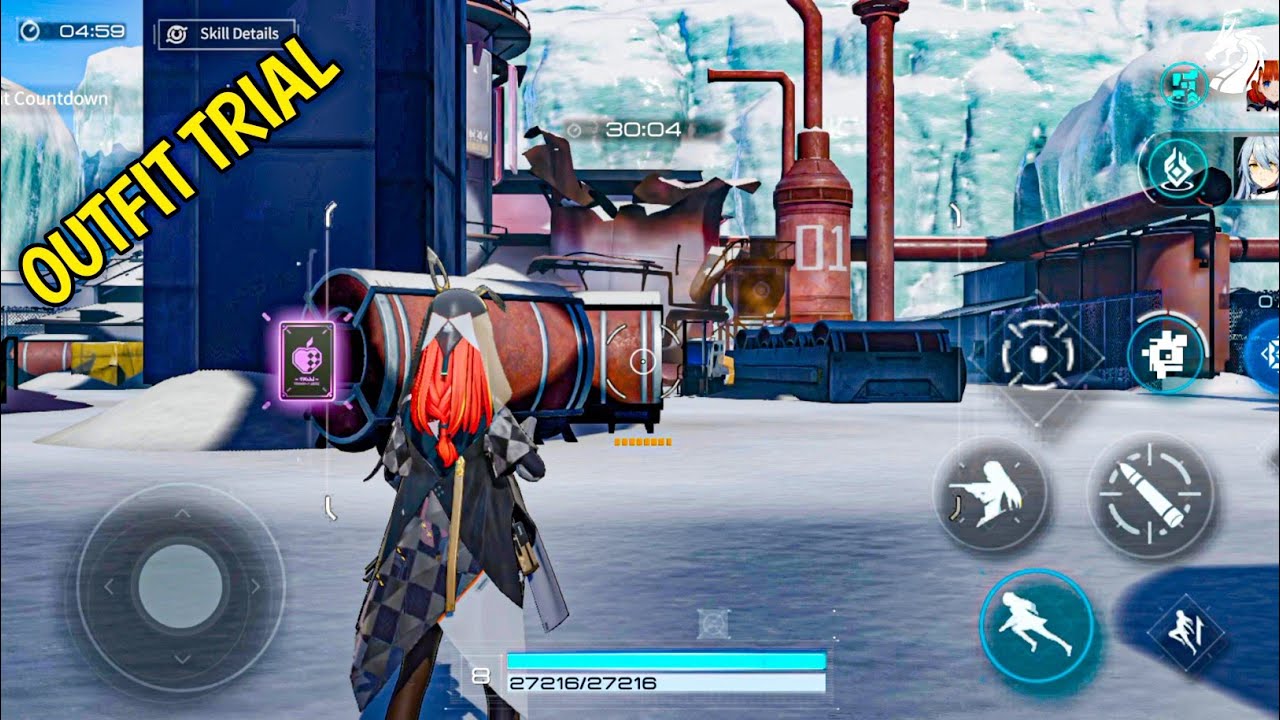 New Update Outfit Trial Snowbreak Containment Zone - Gameplay ...