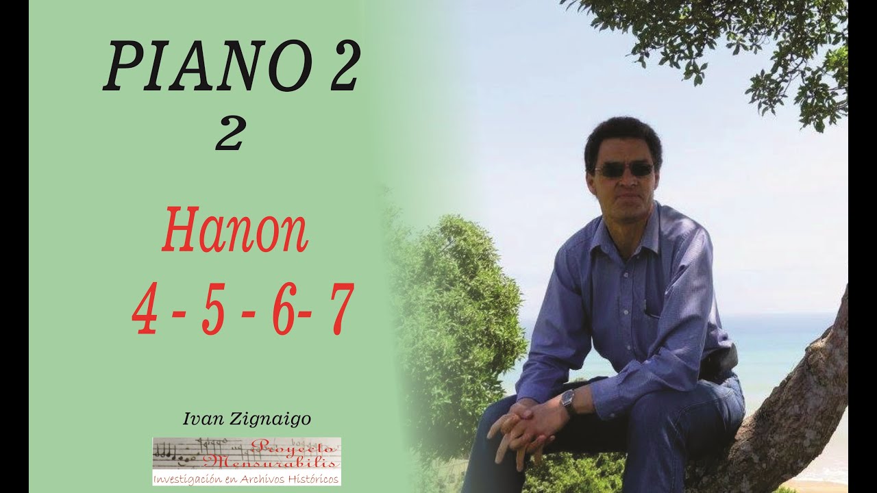 PIANO 2.2: Hanon 4, 5, 6, 7 - YouTube
