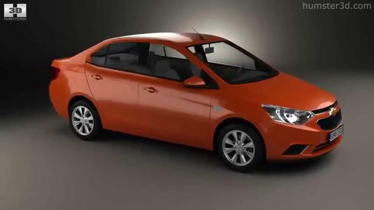 Chevrolet Sail 3 2015 by 3D model store Humster3D.com - YouTube