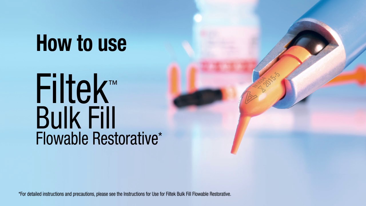 Filtek Bulk Fill Flowable Restorative - YouTube