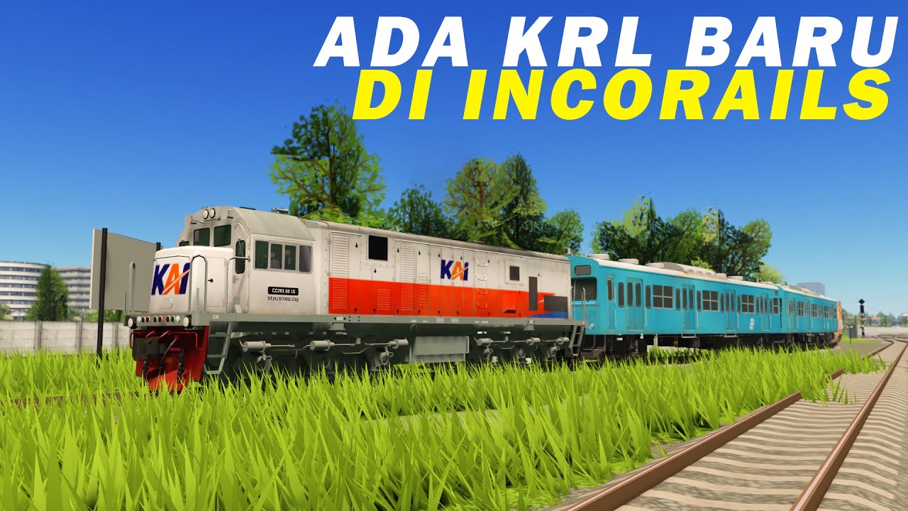 Dinas Bawa KRL Baru Di Incorails | Roblox Kereta Api Indonesia - YouTube