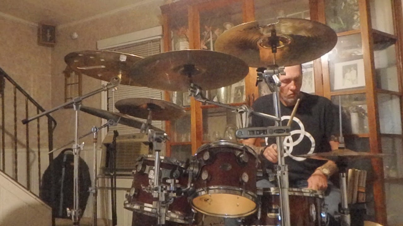 Shivers Acoustic " Drum Cover " - YouTube