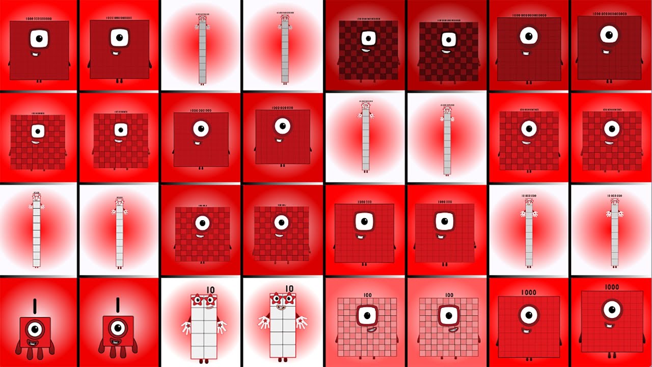 Mashup! Numberblocks Band Alternative Cover + Re-Take (1 - 1Q) | The ...