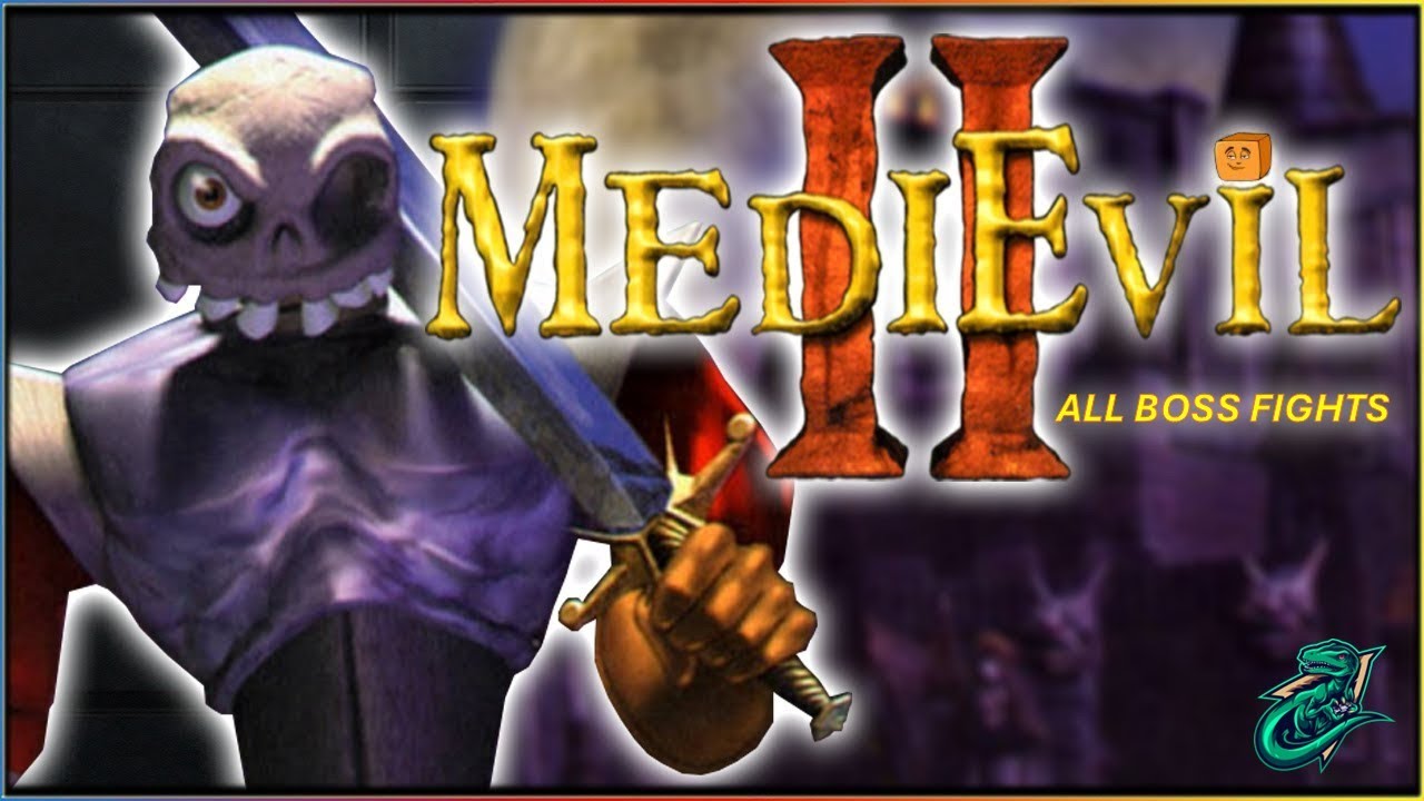 MediEvil 2 (PS1) - All Boss Fights - YouTube