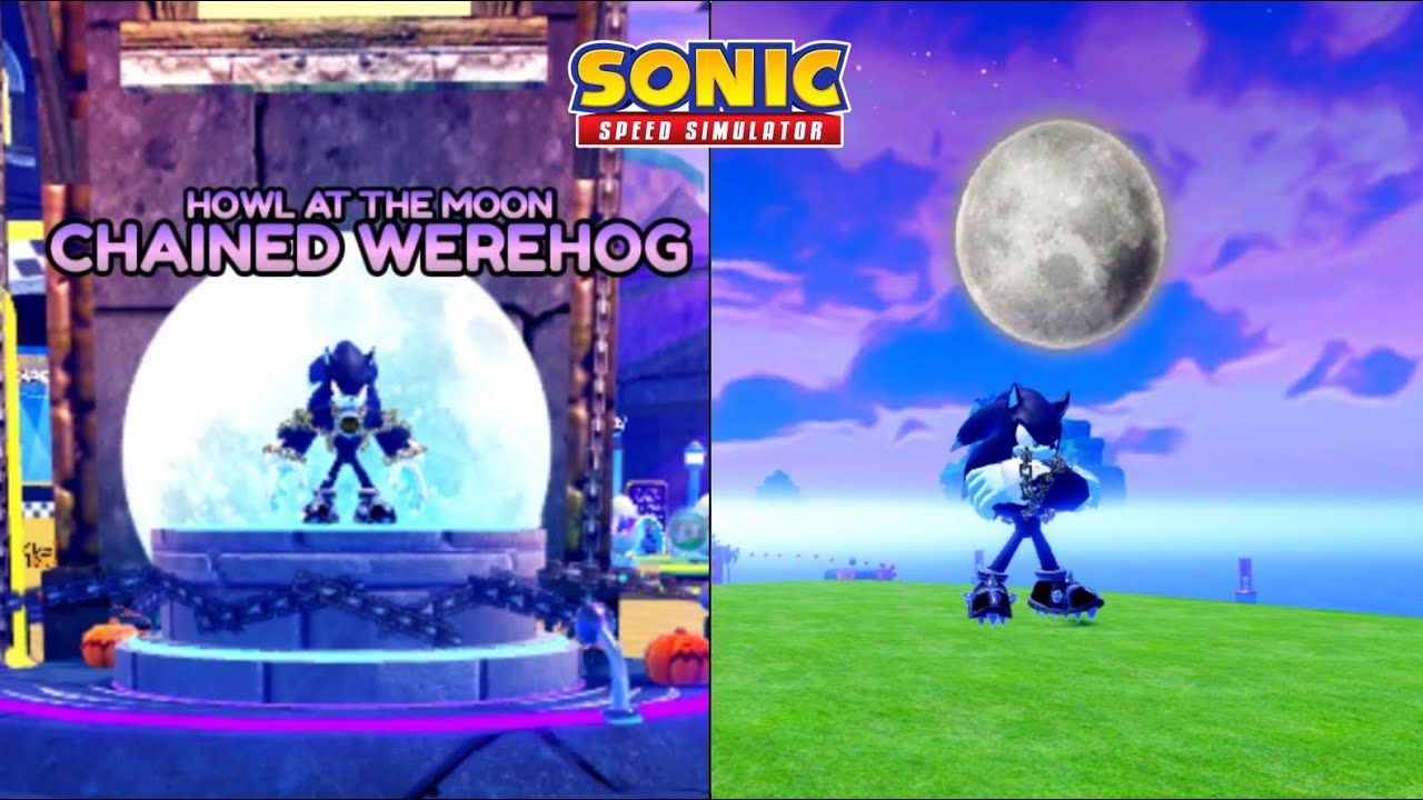 Chained Werehog Event In Sonic Speed Simulator! - YouTube