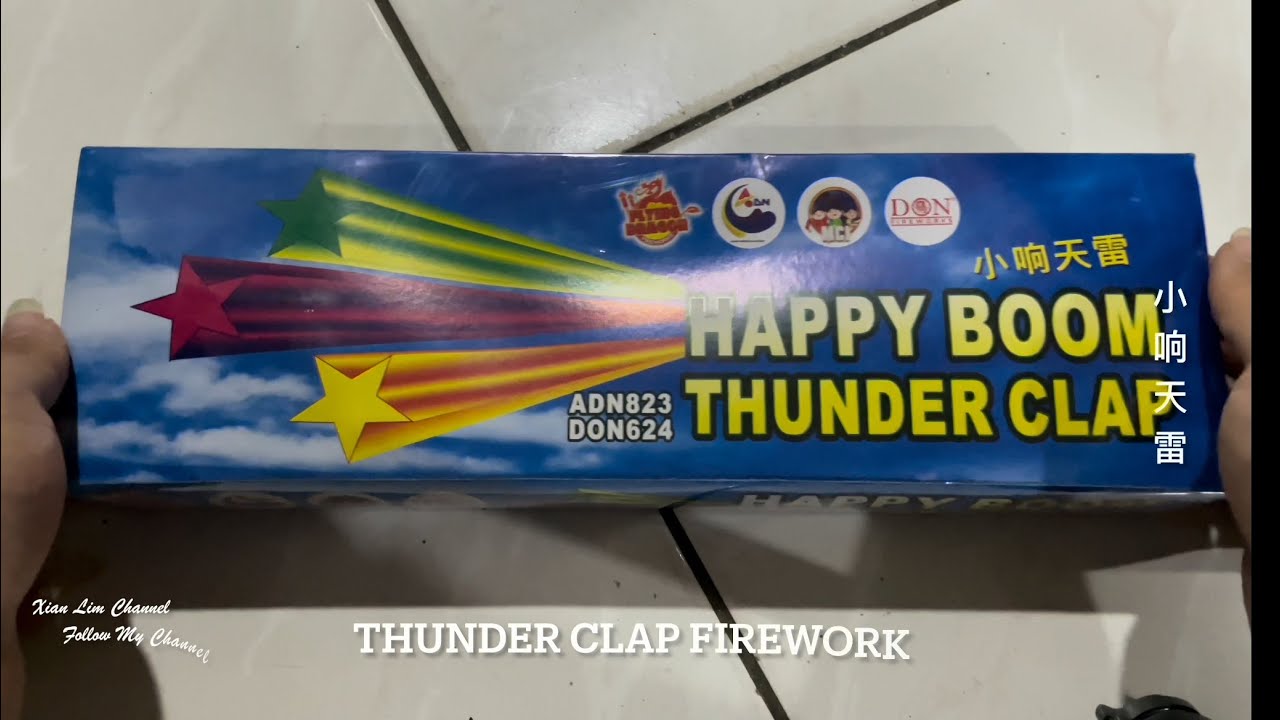 【Fireworks】 Small Thunder Clap Firework | 小响天雷烟花 - YouTube