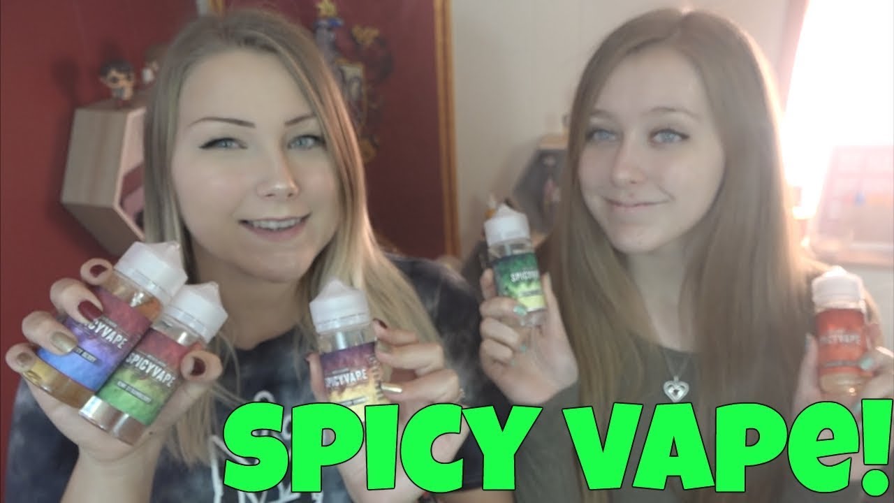Spicy Vape eLiquid Review ft. My Sister Raya! | TiaVapes Review - YouTube