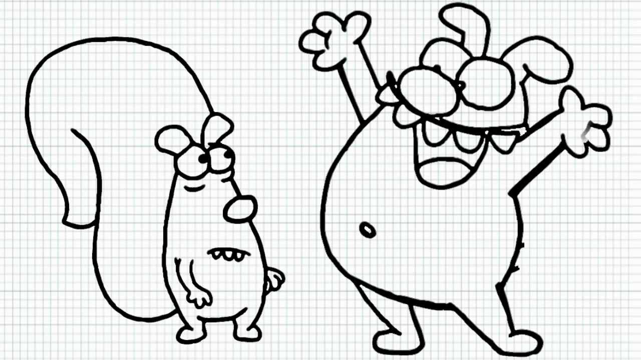 Best Ed - How to Draw Ed and Buddy from Best Ed - Video - Easy Drawing ...