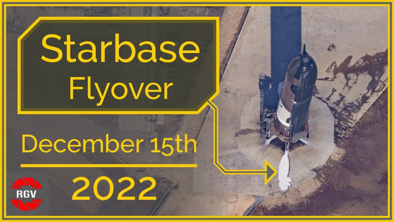 SpaceX Starbase, Tx Flyover - YouTube
