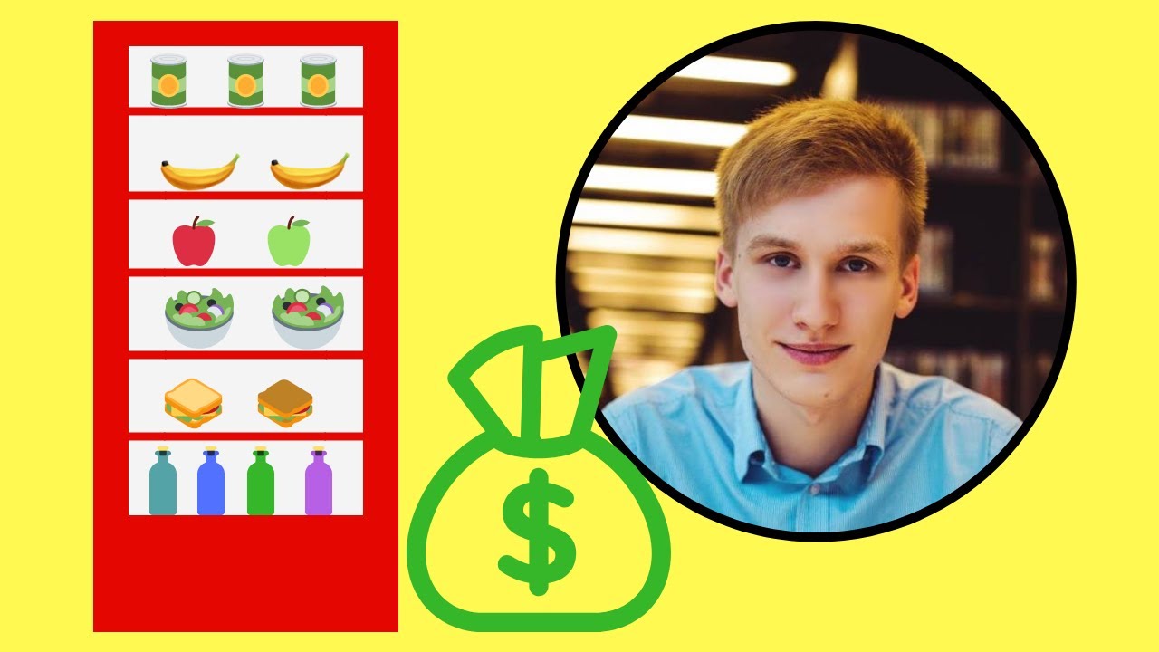 Sieć automatów vendingowych w wieku 20 lat- Bogaty Student- Dawid ...