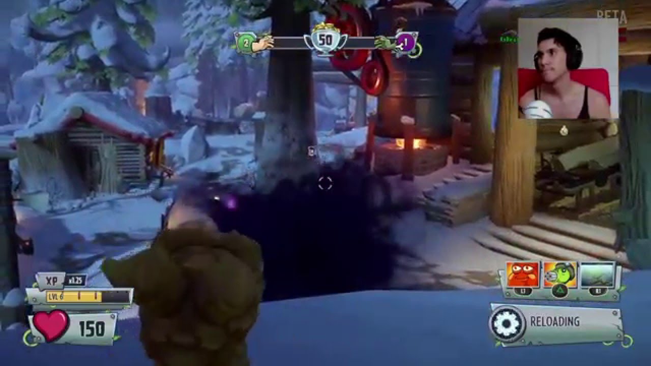 PLANTS VS. ZOMBIES GARDEN WARFARE 2 BETA: ROCK PEA SHOOTER REVIEW ...