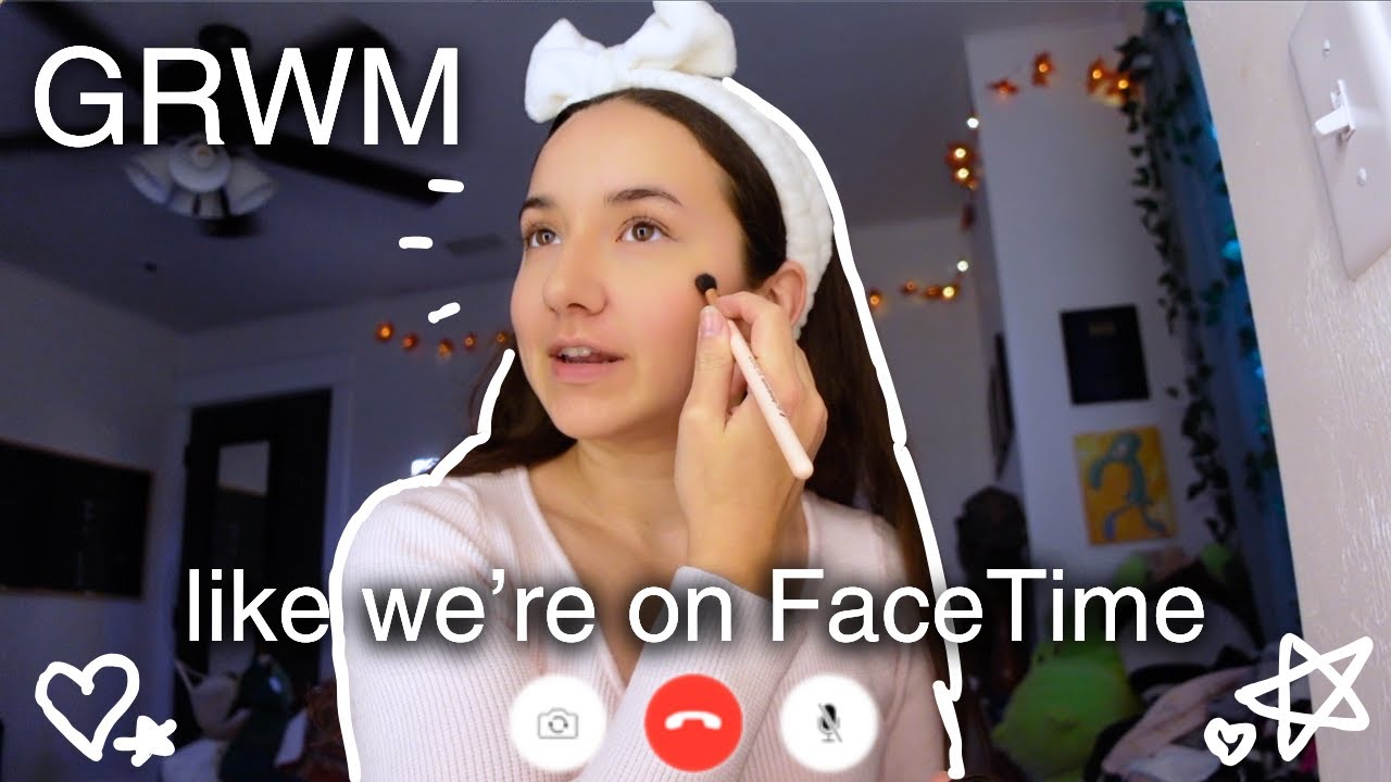 GRWM to go to a Halloween PARTY 🎉 🎃 | spilling tea like we're on FaceTime - YouTube