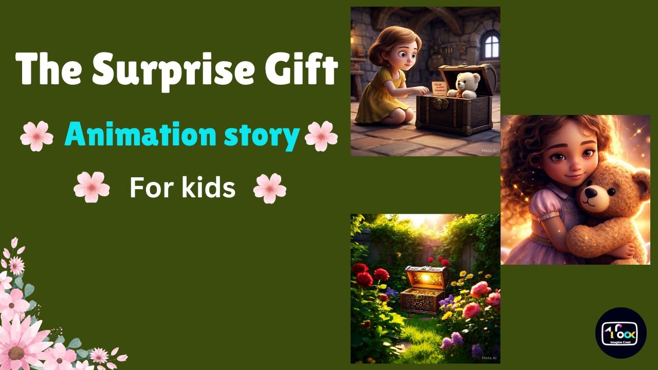 The surprise gift Animation short story for kids | #shortstories # ...