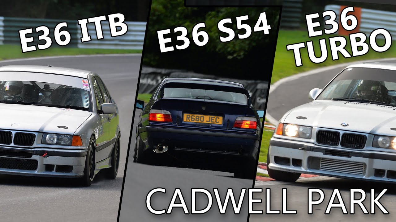 E36 ITB vs E36 S54 vs E36 Turbo Cadwell Park 27th August 2020 - YouTube