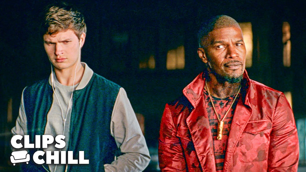 Jamie Foxx Destroys Gun Smugglers | Baby Driver - YouTube