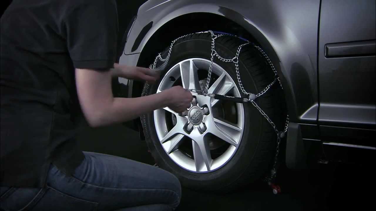 Snow Chains Thule CK-7 - YouTube