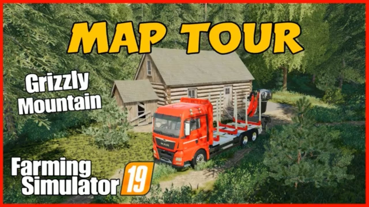 farming simulator 19 new map grizzly mountain ps4 xbox one fdr logging ...