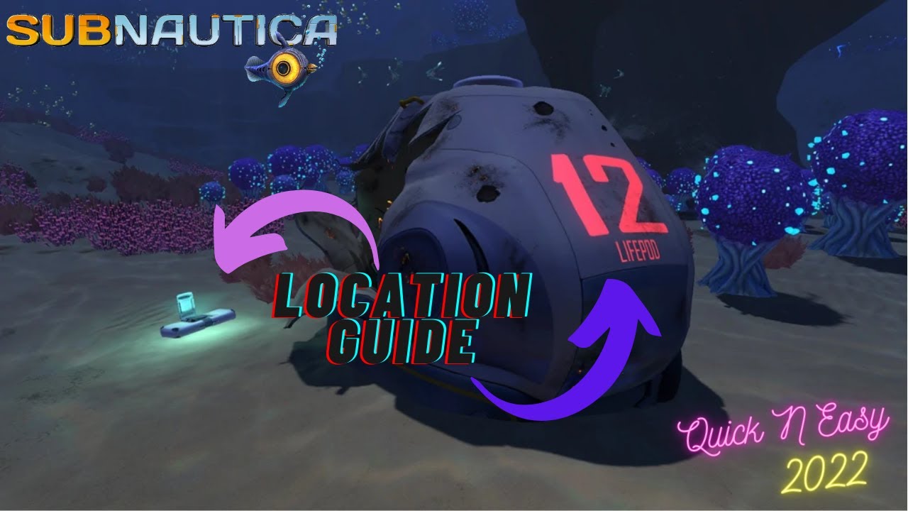 Life Pod 12 + Repulsion Cannon Bulb Zone | Subnautica Guide - YouTube
