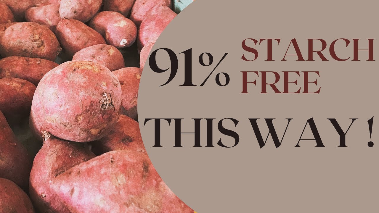 Chef's tips on how to remove starch from sweet potatoes - YouTube