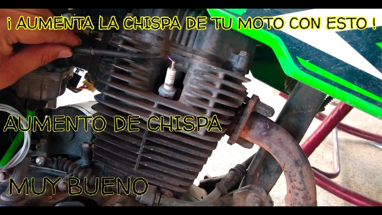 AUMENTA LA CHISPA DE TU MOTOCICLETA CON ESTE APARATO // AUMENTO DE ...