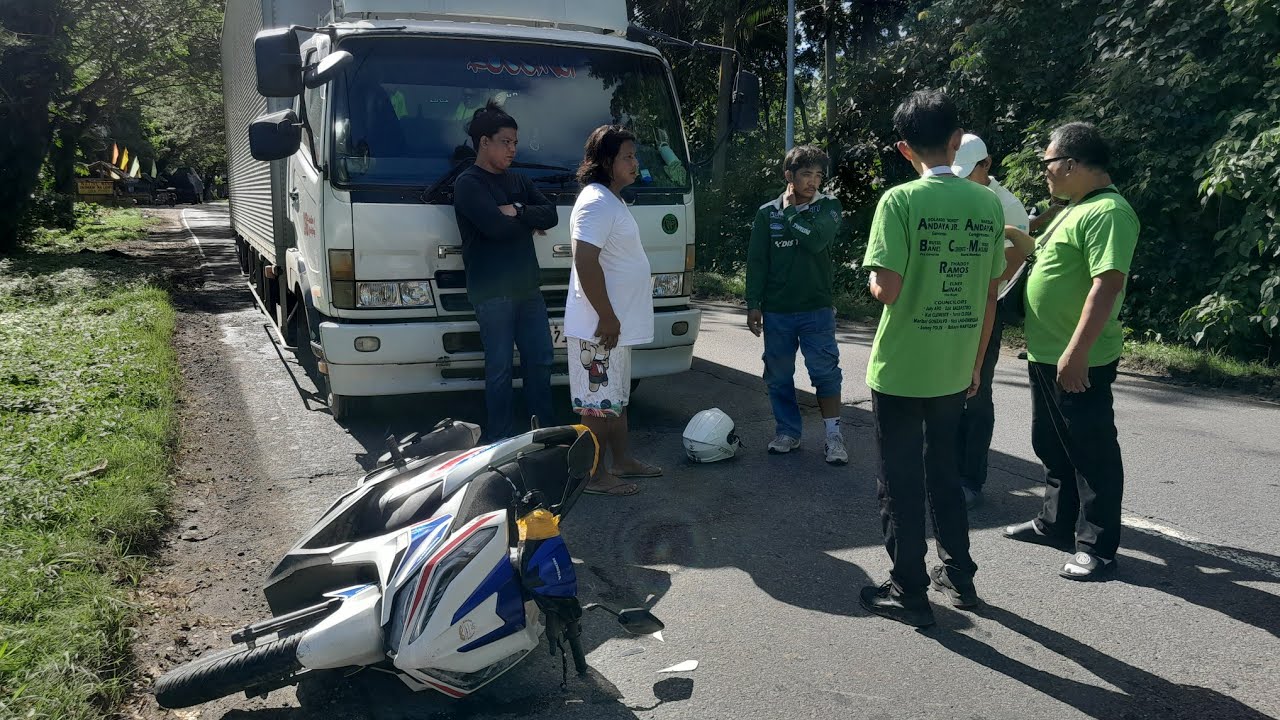 Andaya highway Road Accident 😱 Brgy Agrupacion Ragay Camarines sur ...