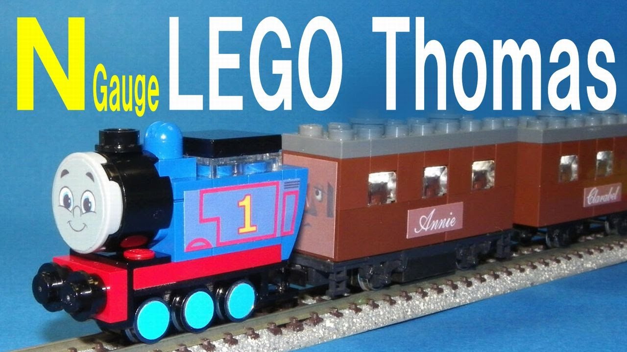 きかんしゃトーマス 】 Nゲージ レゴトレイン トーマス 【 GOGOトーマス 】 - YouTube