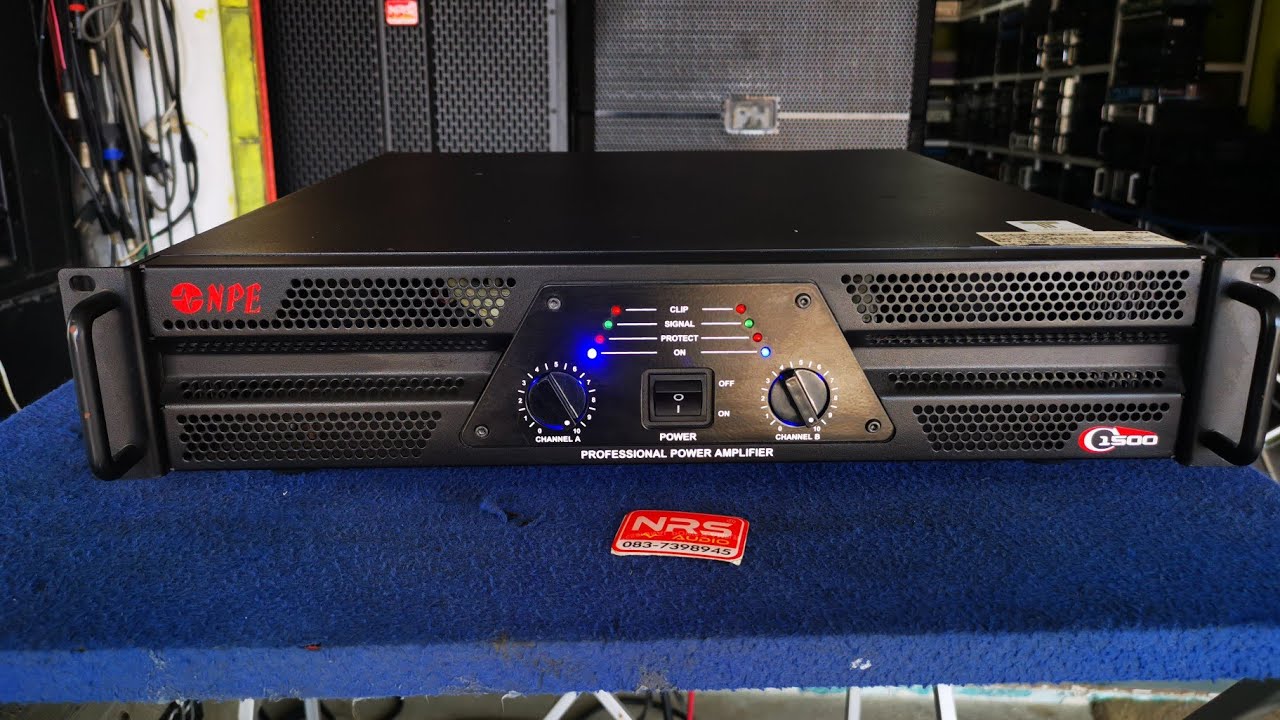 เพาเวอร์ NPE.C1500สวยๆเลยเดิมๆ.ใช้งานปกติาย7,000คับ.#แลกตีเทรินเป็น ...