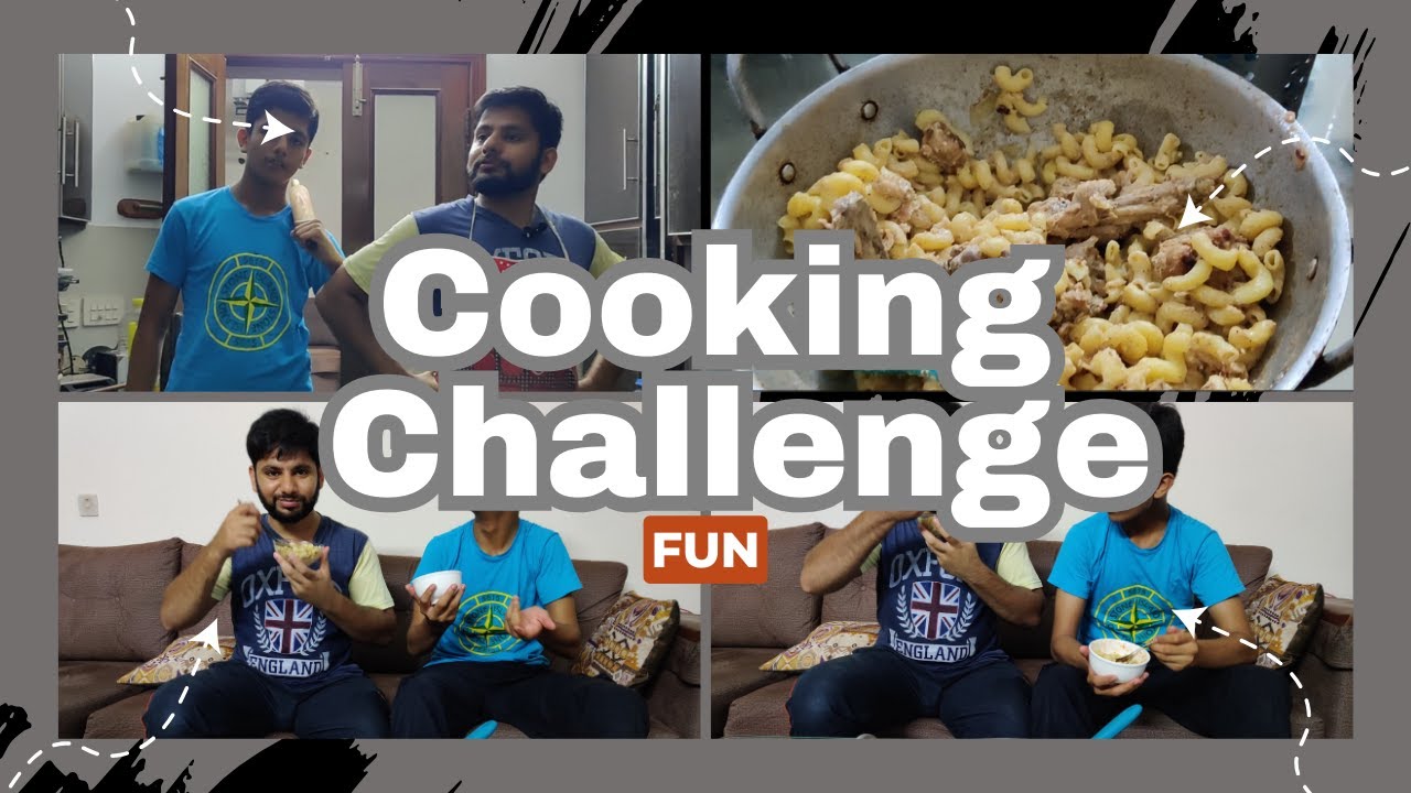 Boys First Time in Kitchen | Cooking Challenge | Vlog 19 - YouTube