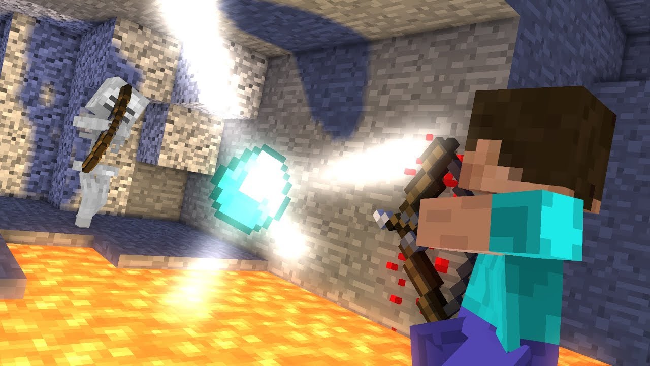 In The Cave - Minecraft Animation - YouTube