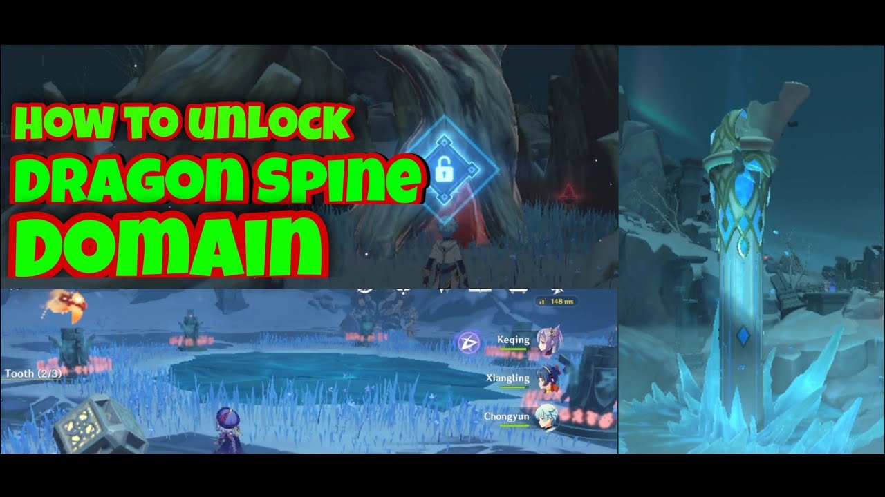 How to unlock Dragon Spine Domain - YouTube