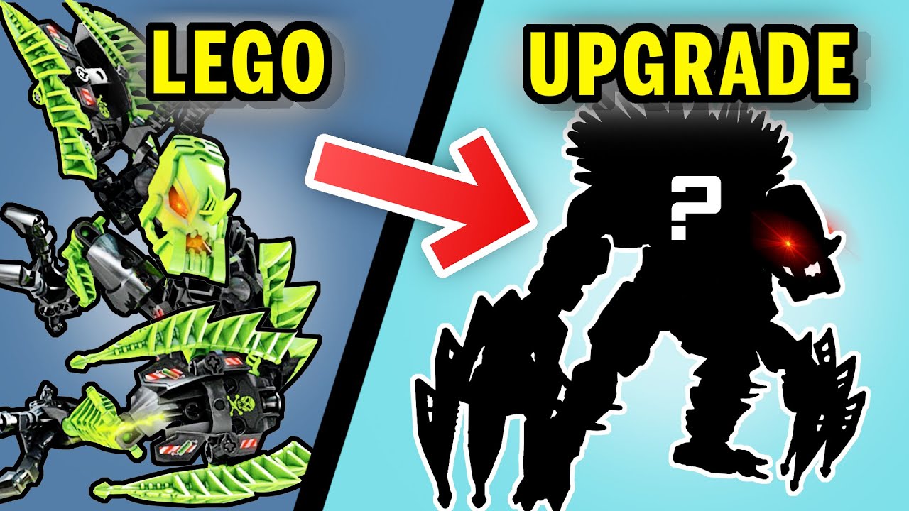 Using CORRODER's LEGO Parts To Build Bionicle MOCs - YouTube