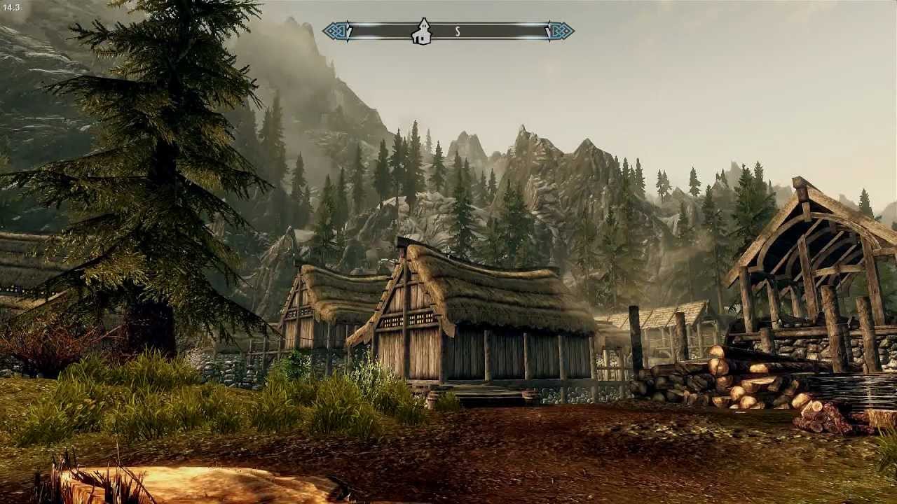 Skyrim Ultra settings on AMD FX 4100 + r6870 [HD] [NEW] - YouTube