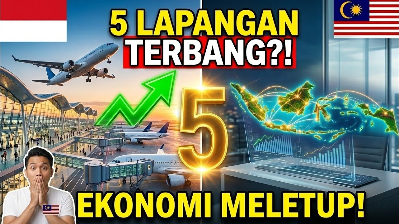 WHOOSH! Ekonomi Indonesia Sedang Meletup – 5 Lapangan Terbang Tempatan ...